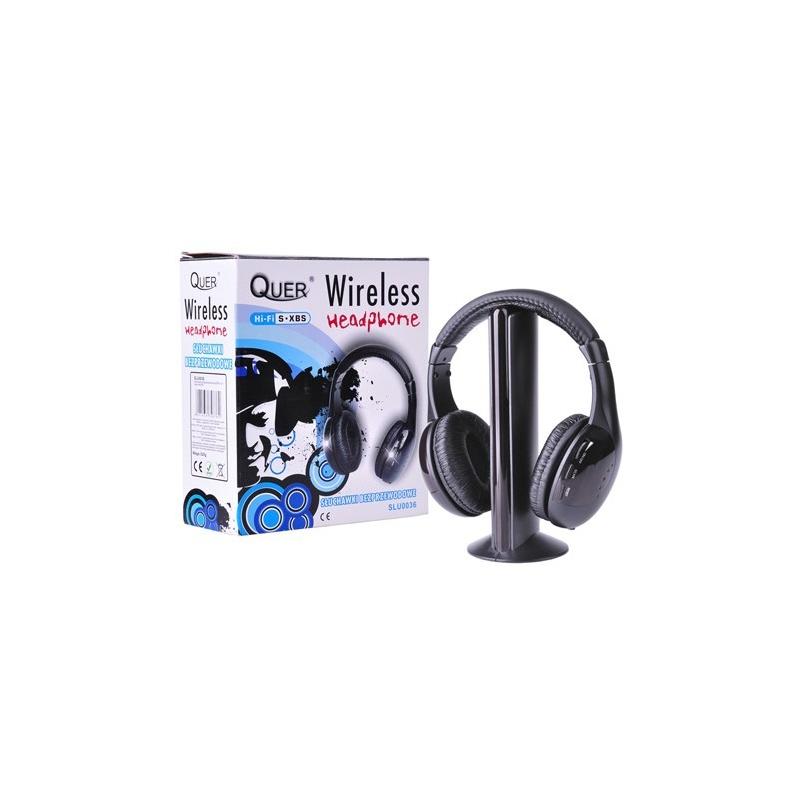 Casti wireless radio, FM Radio, 5 in 1, Quer | Cadouri 2016